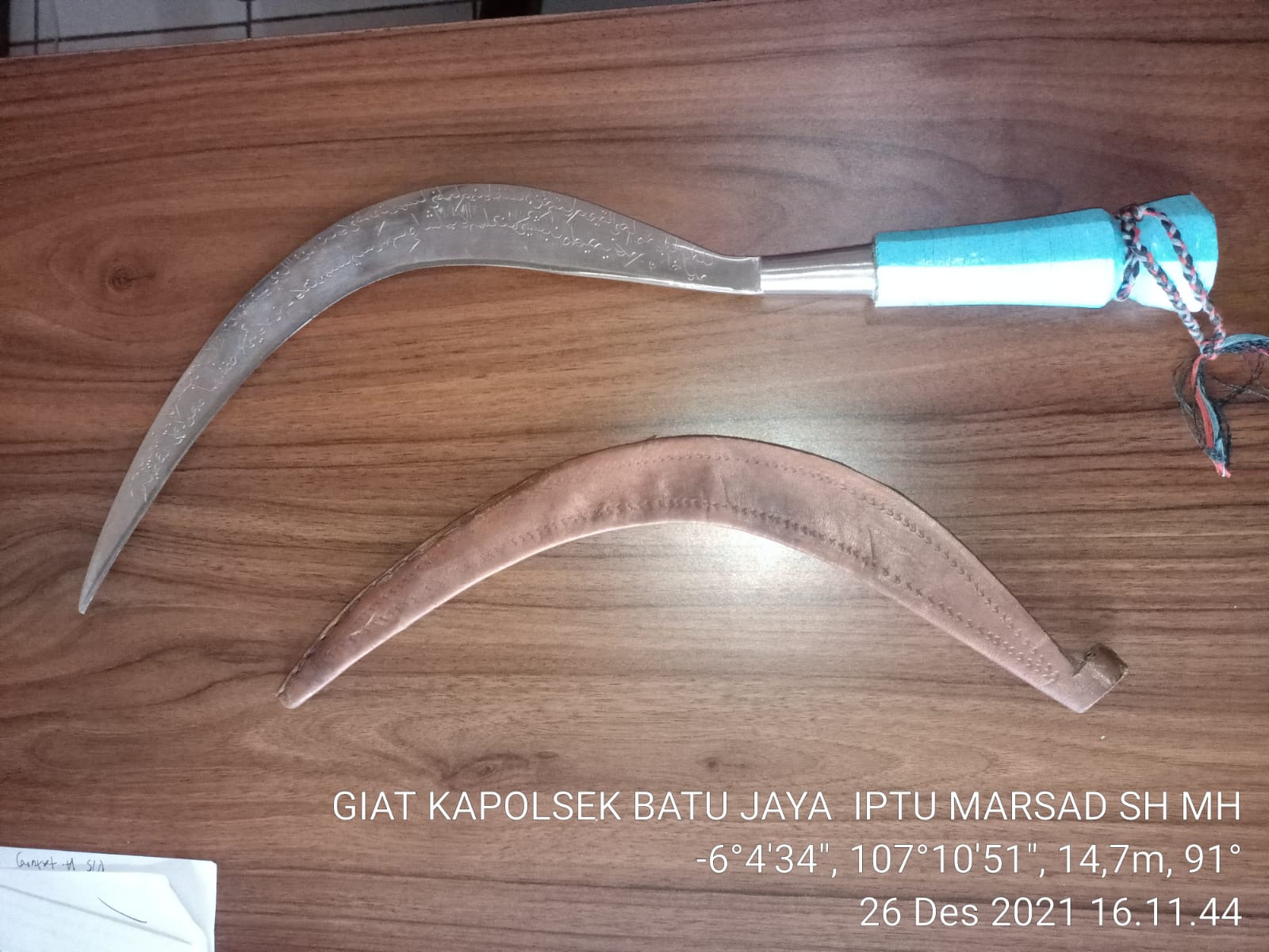 Melawan Petugas Kepolisian Menggunakan Celurit Dua ABG Diamankan ...